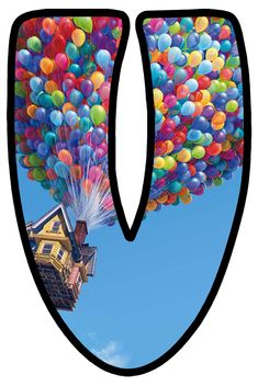 Abecedario de la Película Up. Up Movie Alphabet. - Oh my Alfabetos!