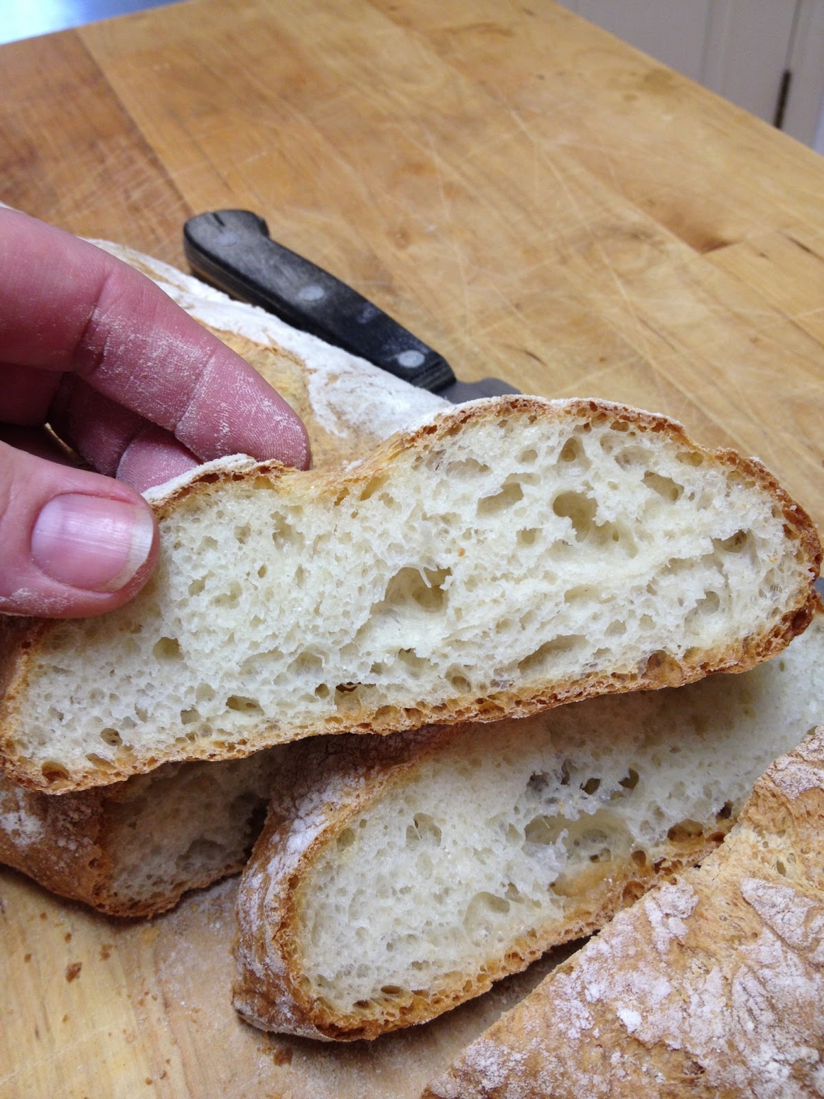 Tracy Cooks in Austin: Single Italian Crusty Loaf