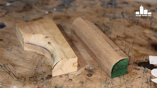 scrap wood city: How to use rasps and files to shape wood