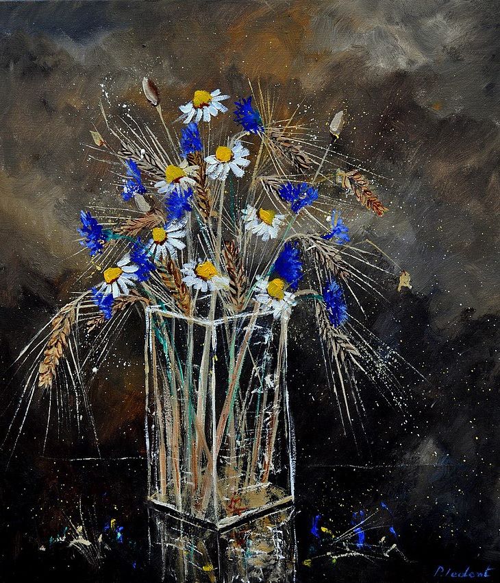 Pol LEDENT ~ flowers | Catherine La Rose ~ The Poet of Painting