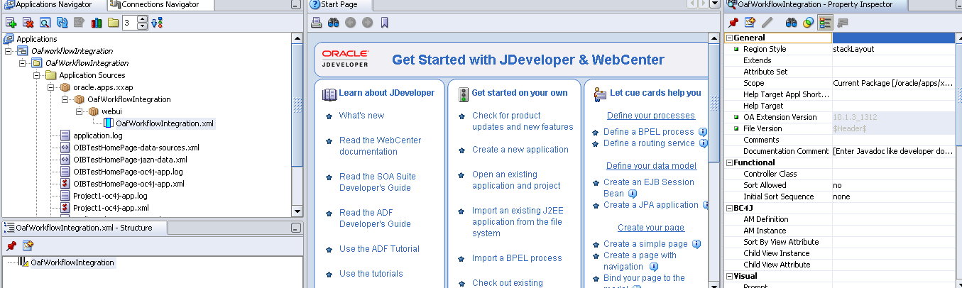 Oracle Application S Blog Part1 How To Integrate Oaf Notifications In Oracle Workflow Builder