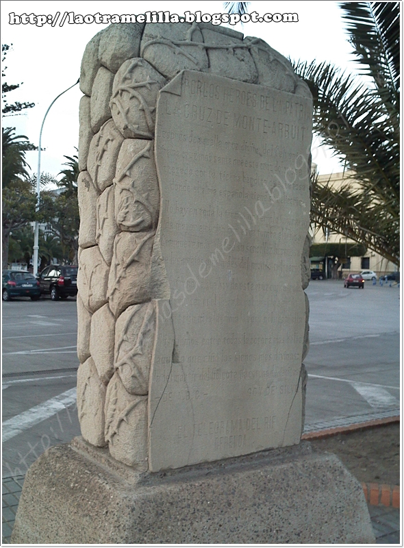 La OTRA Melilla: Lápida Funeraria de Monte Arruit