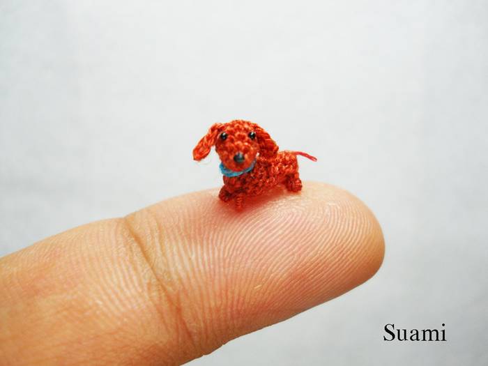 Pix Guru: Cute Miniature Crocheted Animals by Su Ami