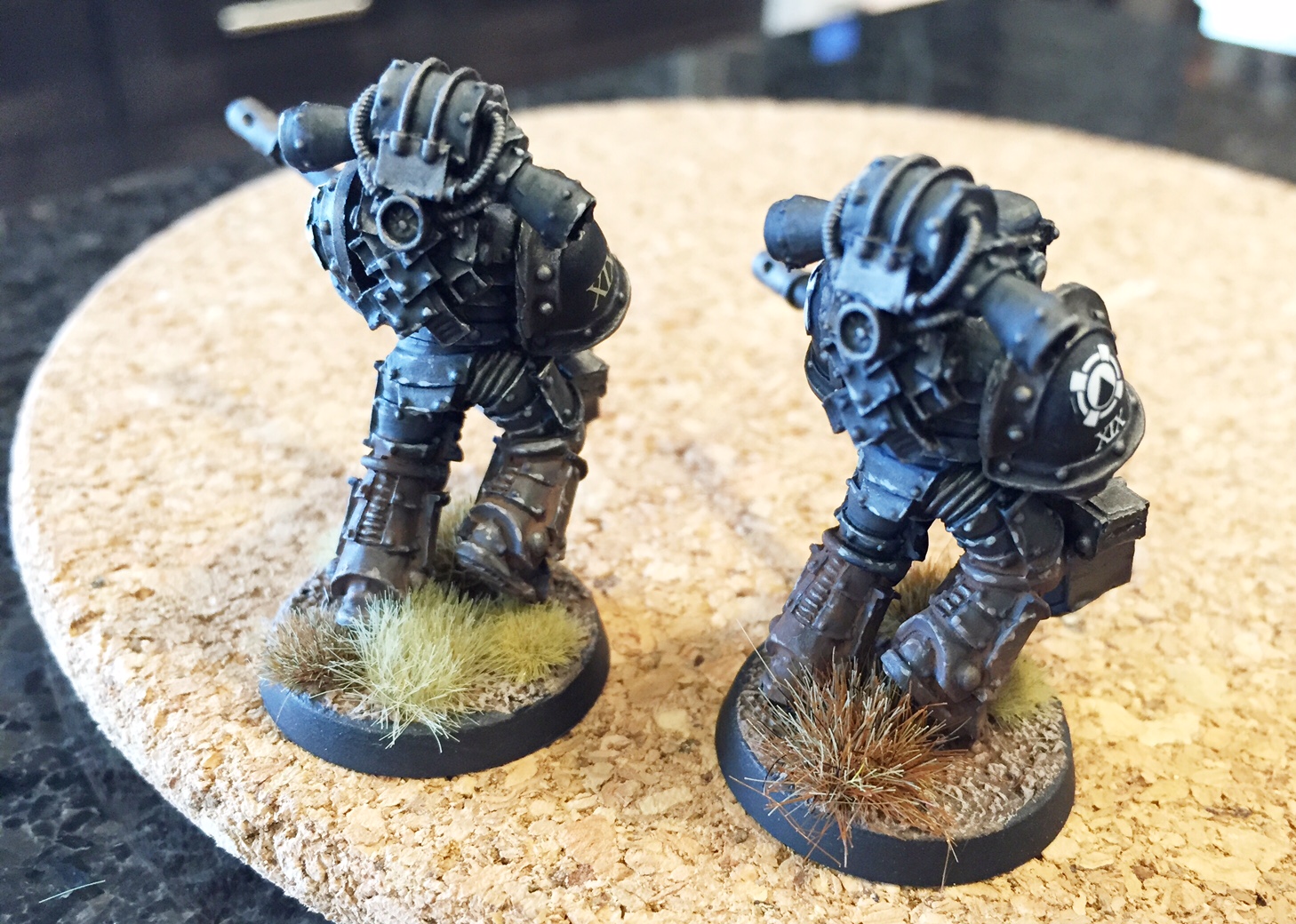 Fawcett Avenue Conscripts: Raven Guard Heavy Support - Autocannons Galore