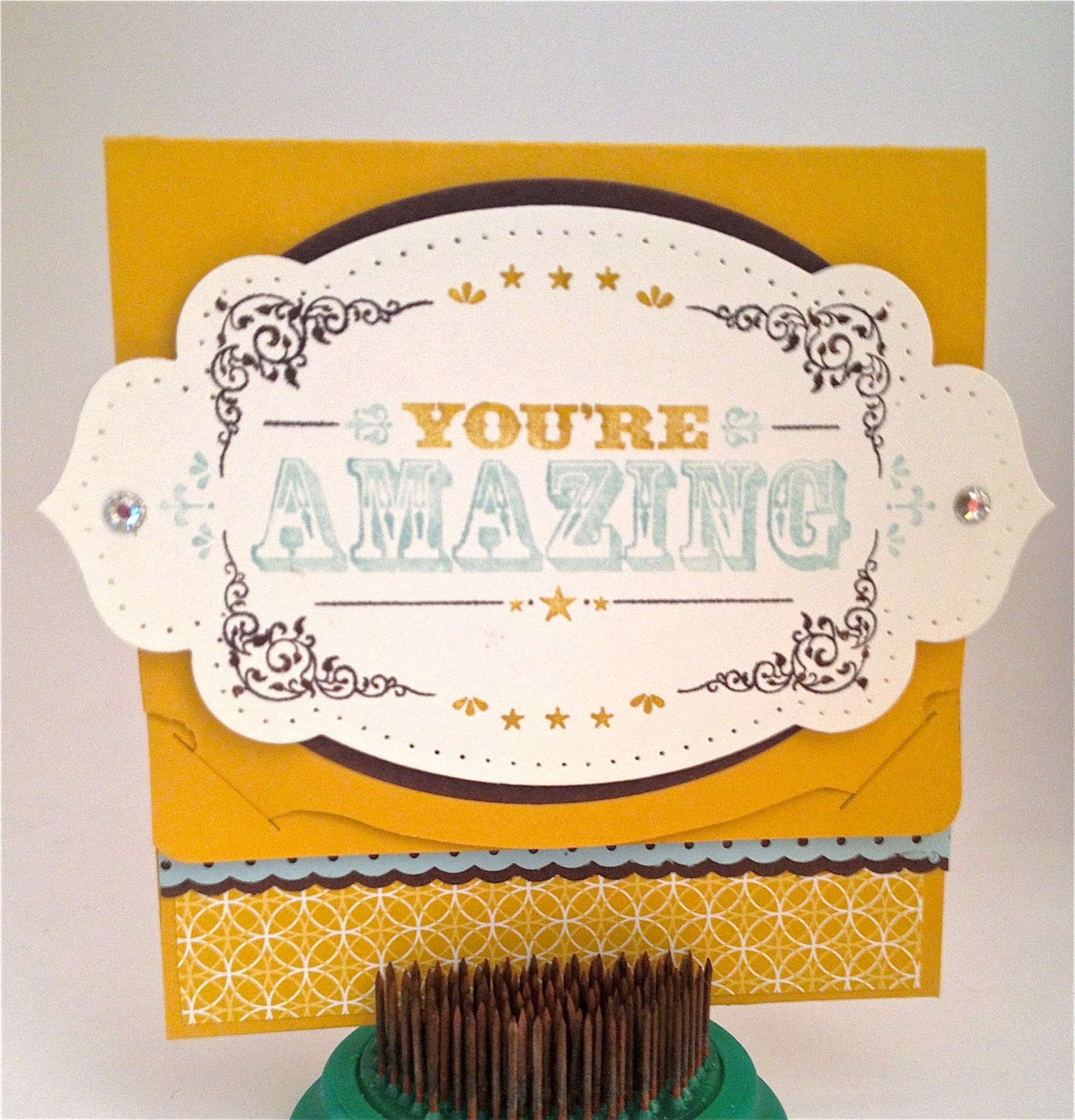 Squeeze Your Creative Juice: A Card for a Special Occasion