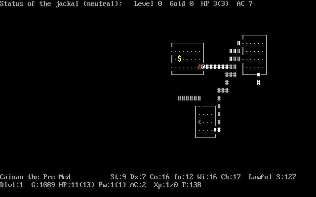 The CRPG Addict: NetHack: Documentation