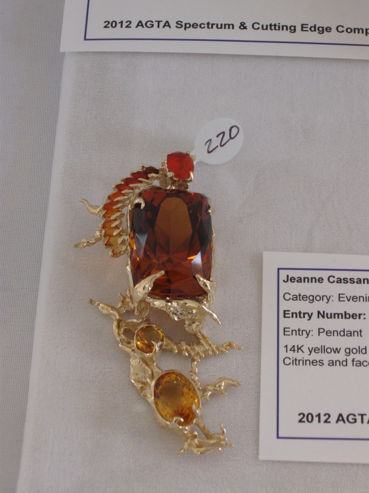 Jewelry News Network: Eye Catching Jewelry from the 2012 AGTA Spectrum ...