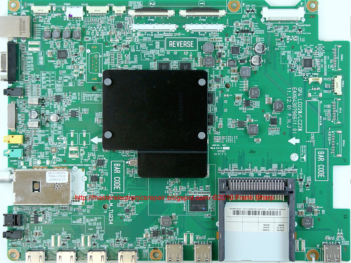 Master Electronics Repair !: REPAIR / SERVICING TV LG 32LS570S