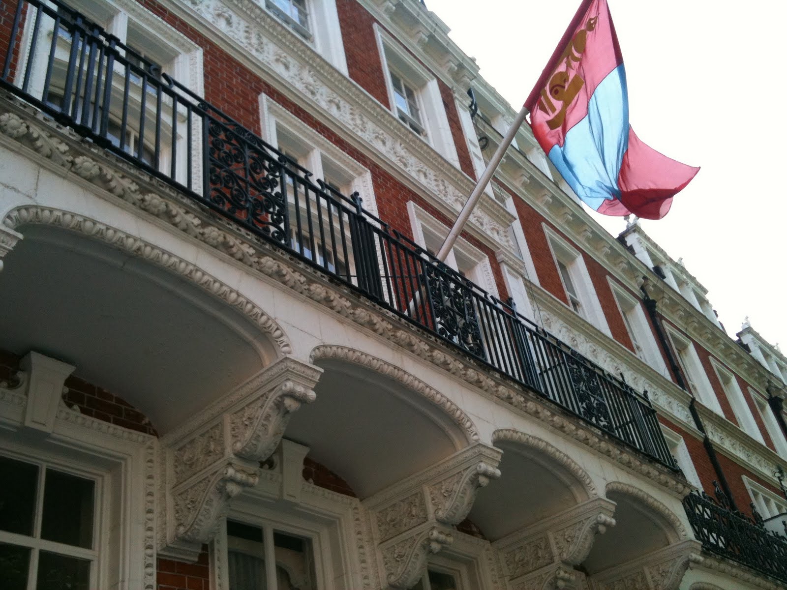 Steppe By Steppe: Mongolian Embassy, Kensington, London.