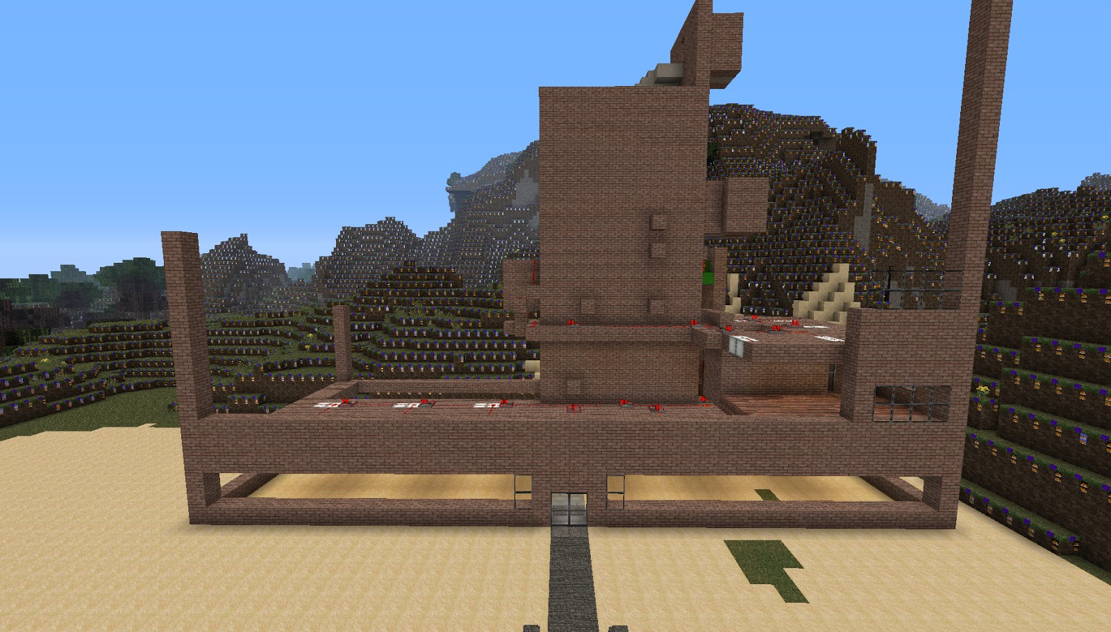 MineCraft with myZx: Apartment complex in normal MineCraft