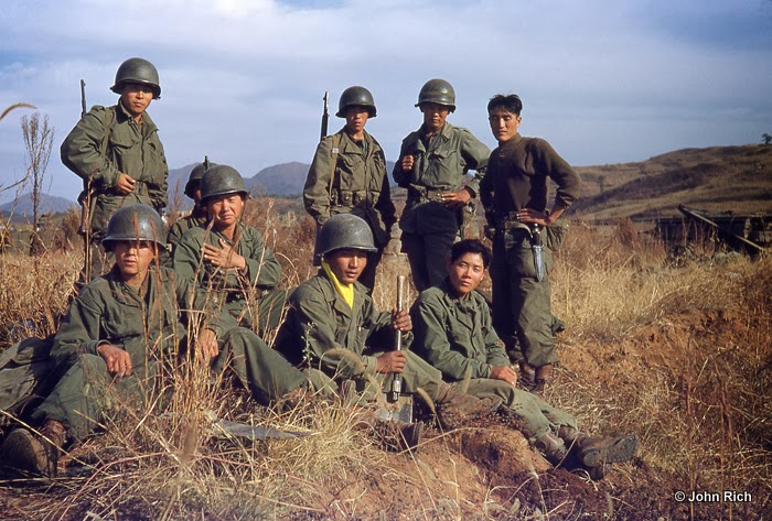 Color Photographs of Korean War in the 1950's ~ vintage everyday