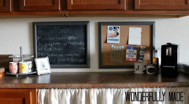 Wonderfully Made: Kitchen Menu Sign