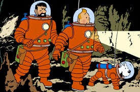 Say Hello Spaceman: Tintin Explorers on the Moon (1954)