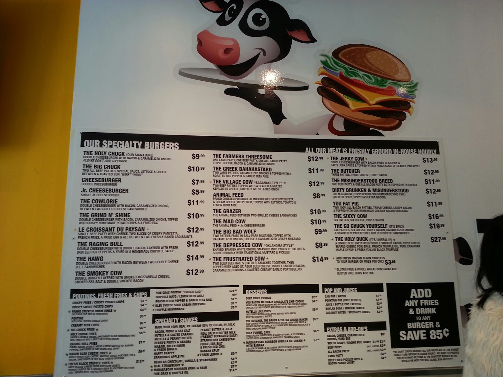 The Food Sisterhood - Restaurants & Recipes : Holy Chuck - their ...