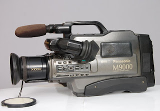 90's Video Studio: Panasonic M9000 S-VHS Video Camera Review