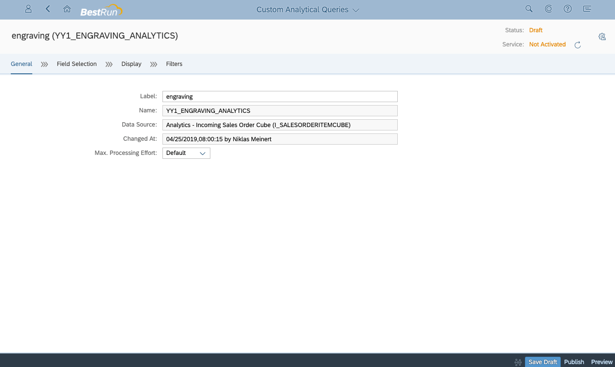 SAP ABAP Central: SAP S/4HANA Cloud Extensibility – Engraving sample ...