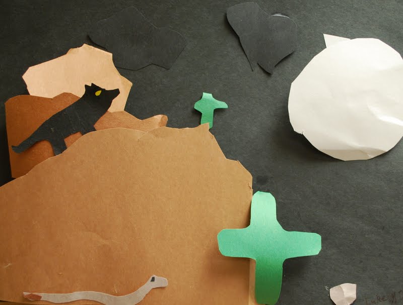 Adventures of an Art Teacher: 4th Grade Dimensional Paper Pictures