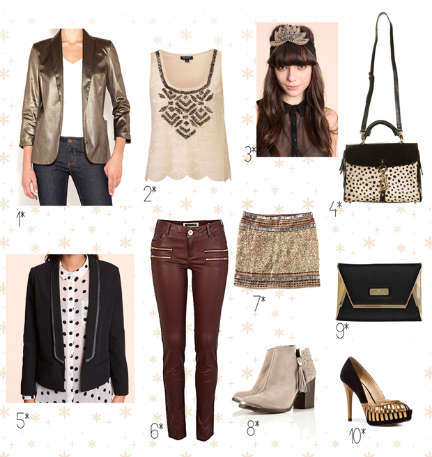 Melle Mimijolie...: *New year Look! paillettes et Joyeuses Fêtes!*