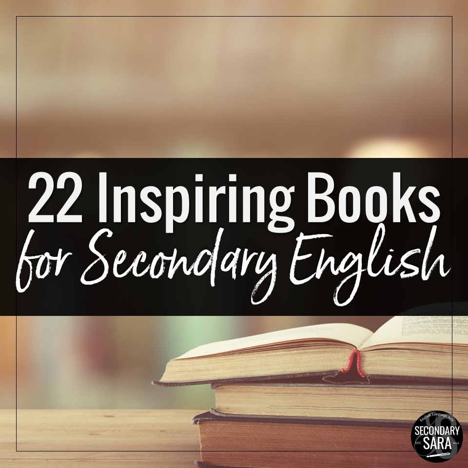 22 Inspirational Books for Secondary English Classrooms | SECONDARY SARA