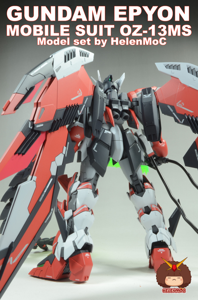 GUNDAM GUY: MG 1/100 OZ-13MS Gundam Epyon - Customized Build