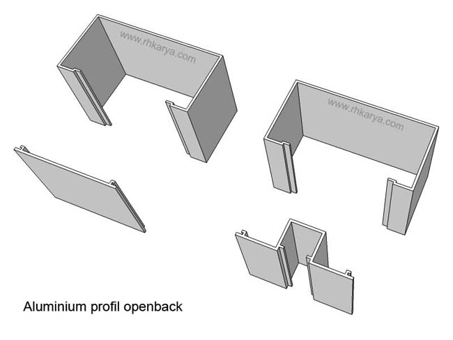 Macam-macam Profil Kusen Aluminium / Alumunium untuk Pintu Jendela