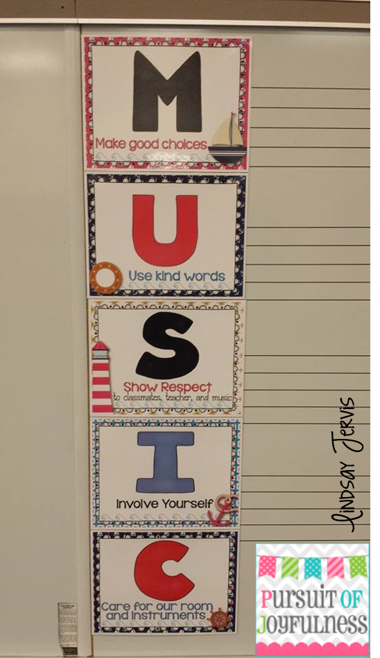 Kodaly Inspired Classroom: Music Classroom Set Up