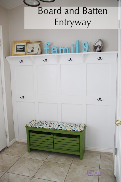 Board and Batten Entryway | BeingBrook