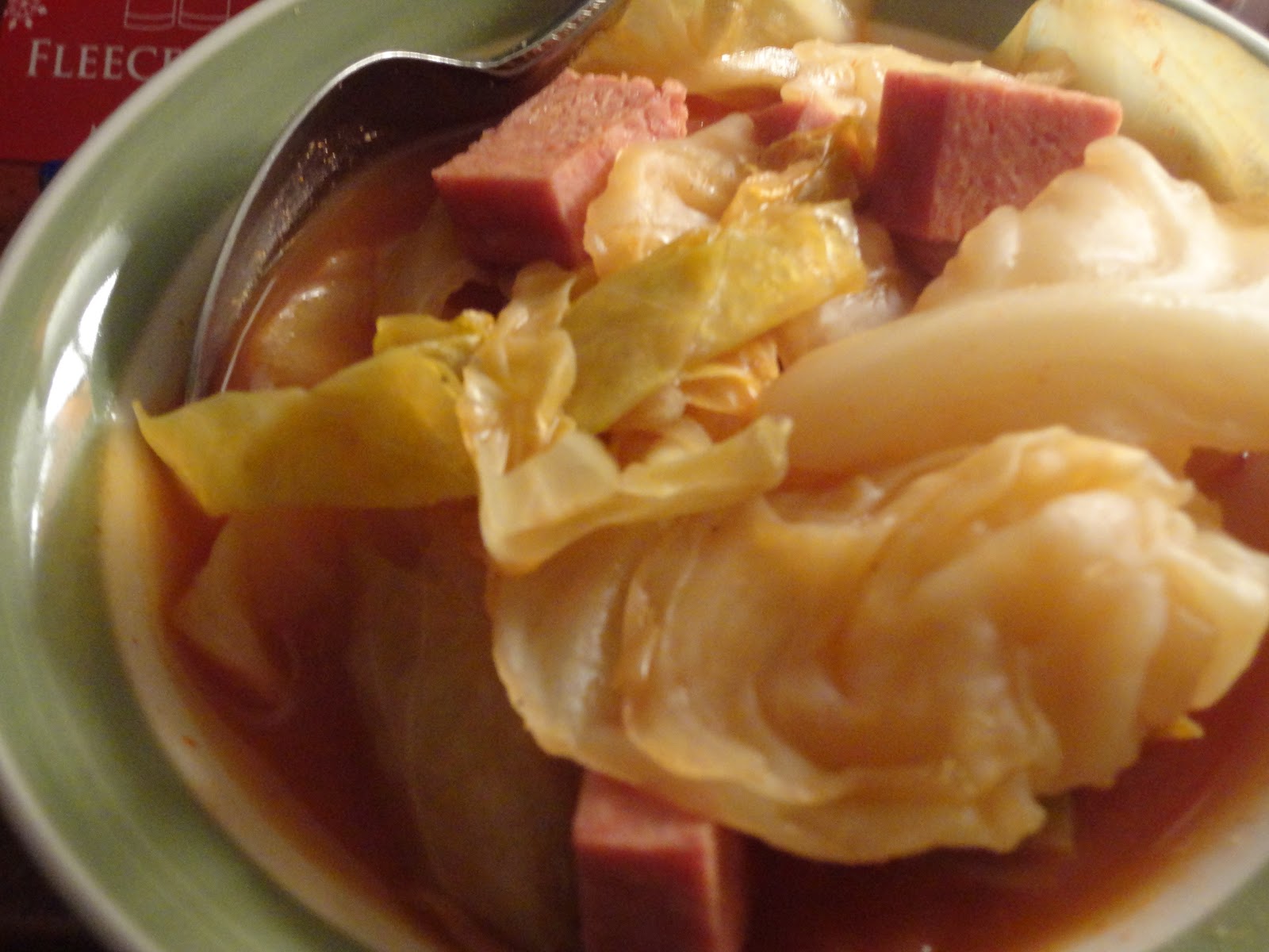 Mama's Cookbook: Spam and Cabbage Soup