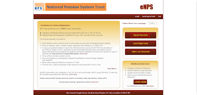 Opening an NPS account online - Step by step guide