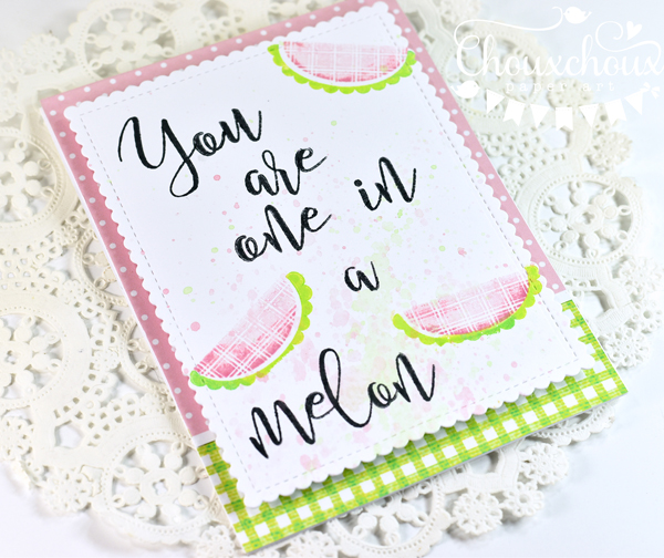 Lori Hairston: Watermelon Treat Bags and Cards + Printable and Video