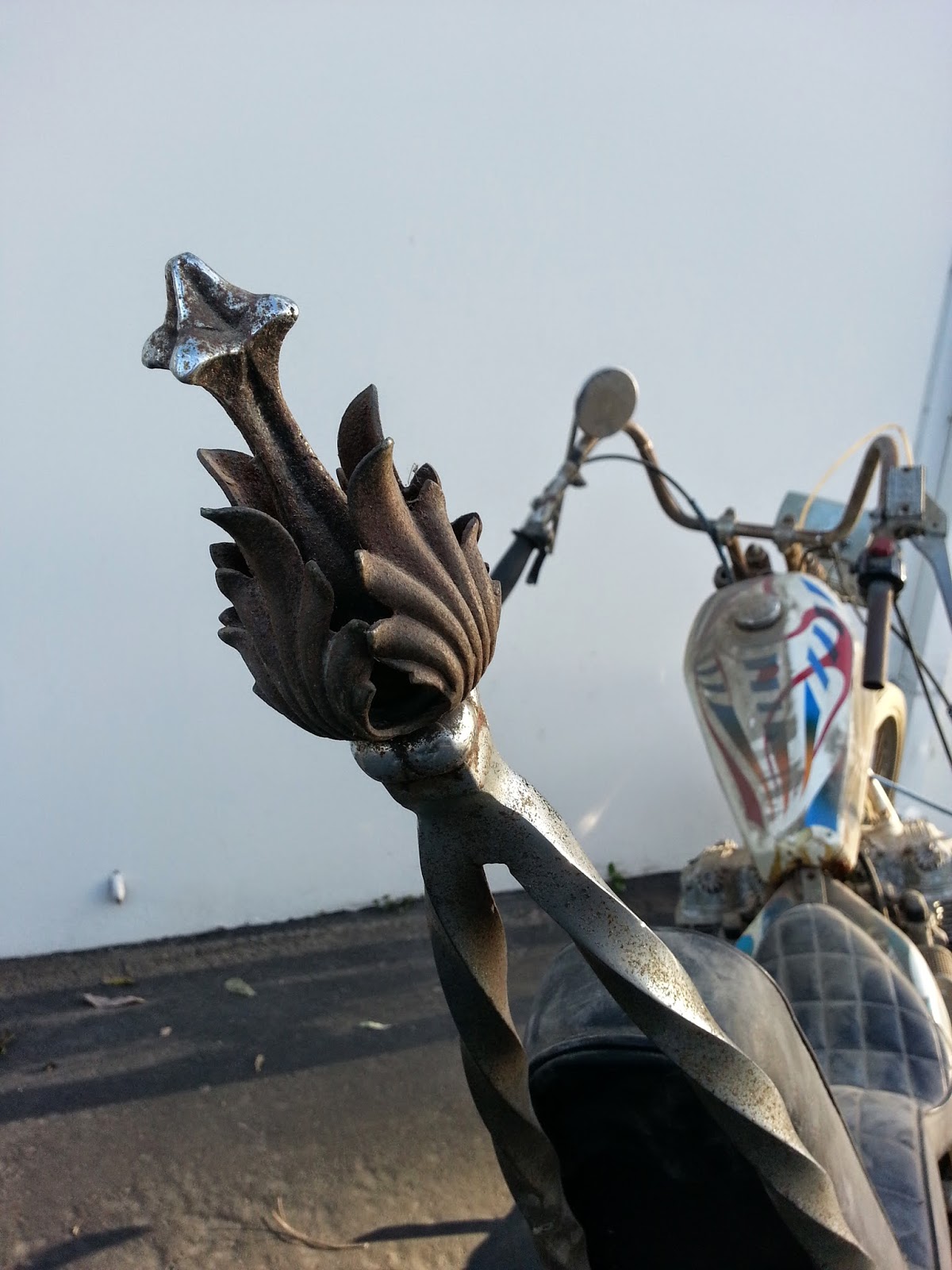 MOTOMO: Couple Of Barn Finds... 1969 Honda CB 750 Chopper And A Dirt Bike