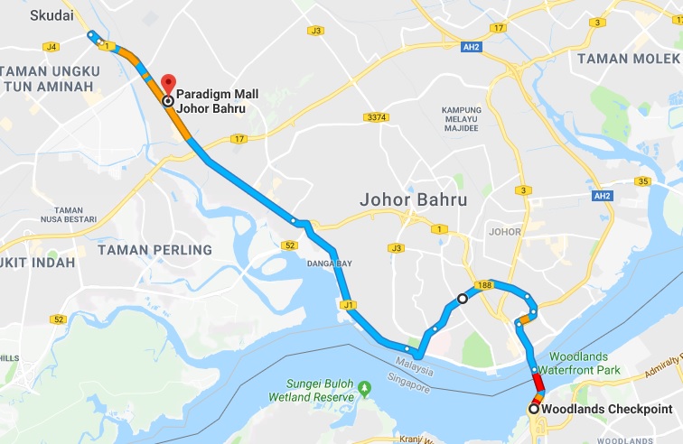 Observe the world: Paradigm Mall JB largest regional mall in Johor