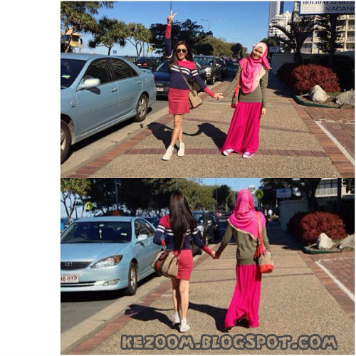 GAMBAR Erin Malik Dan Keluarga Bercuti Di Australia