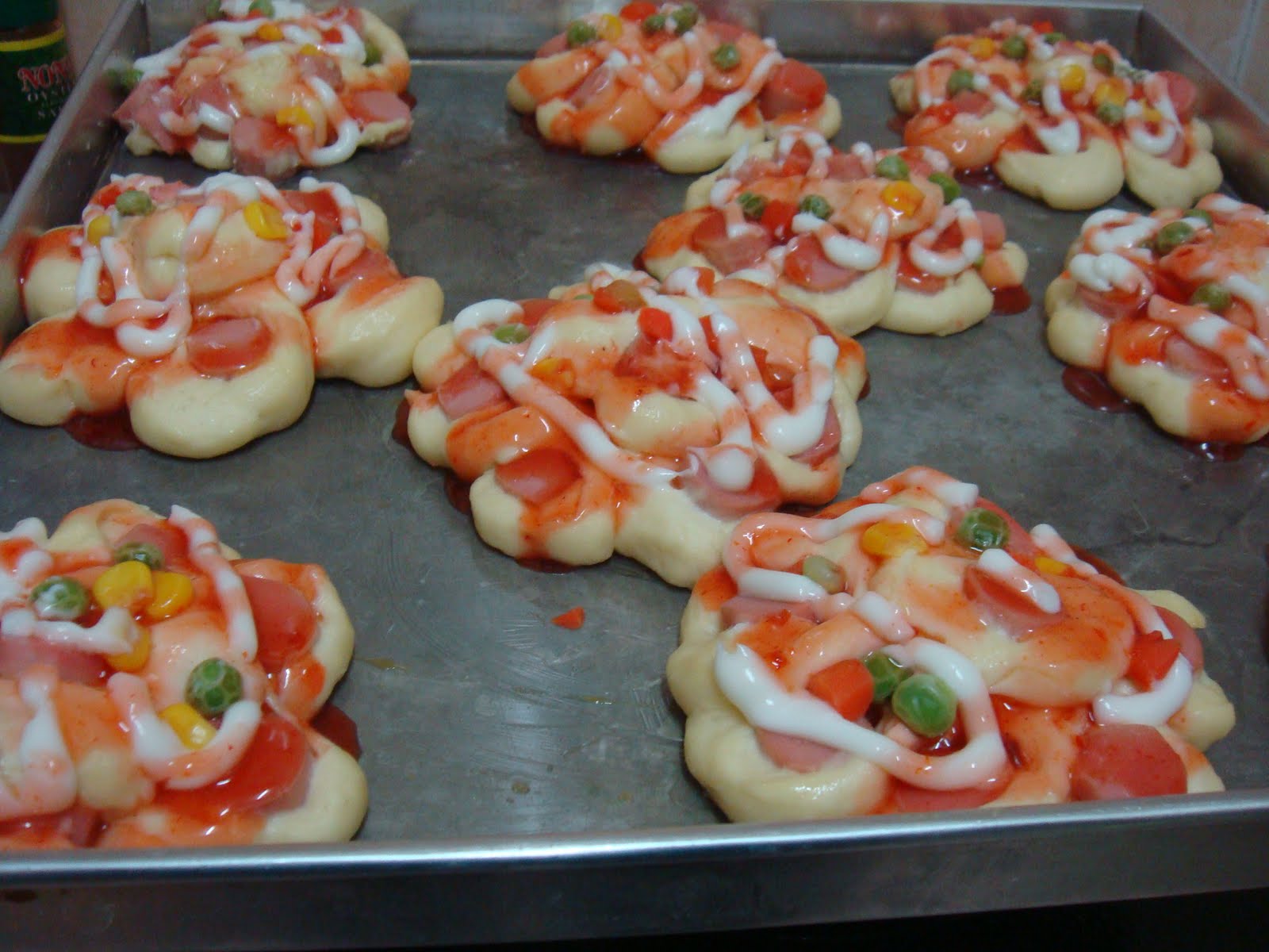 Warisan Bonda Resepi: ROTI BUNGA-bunga cinta...