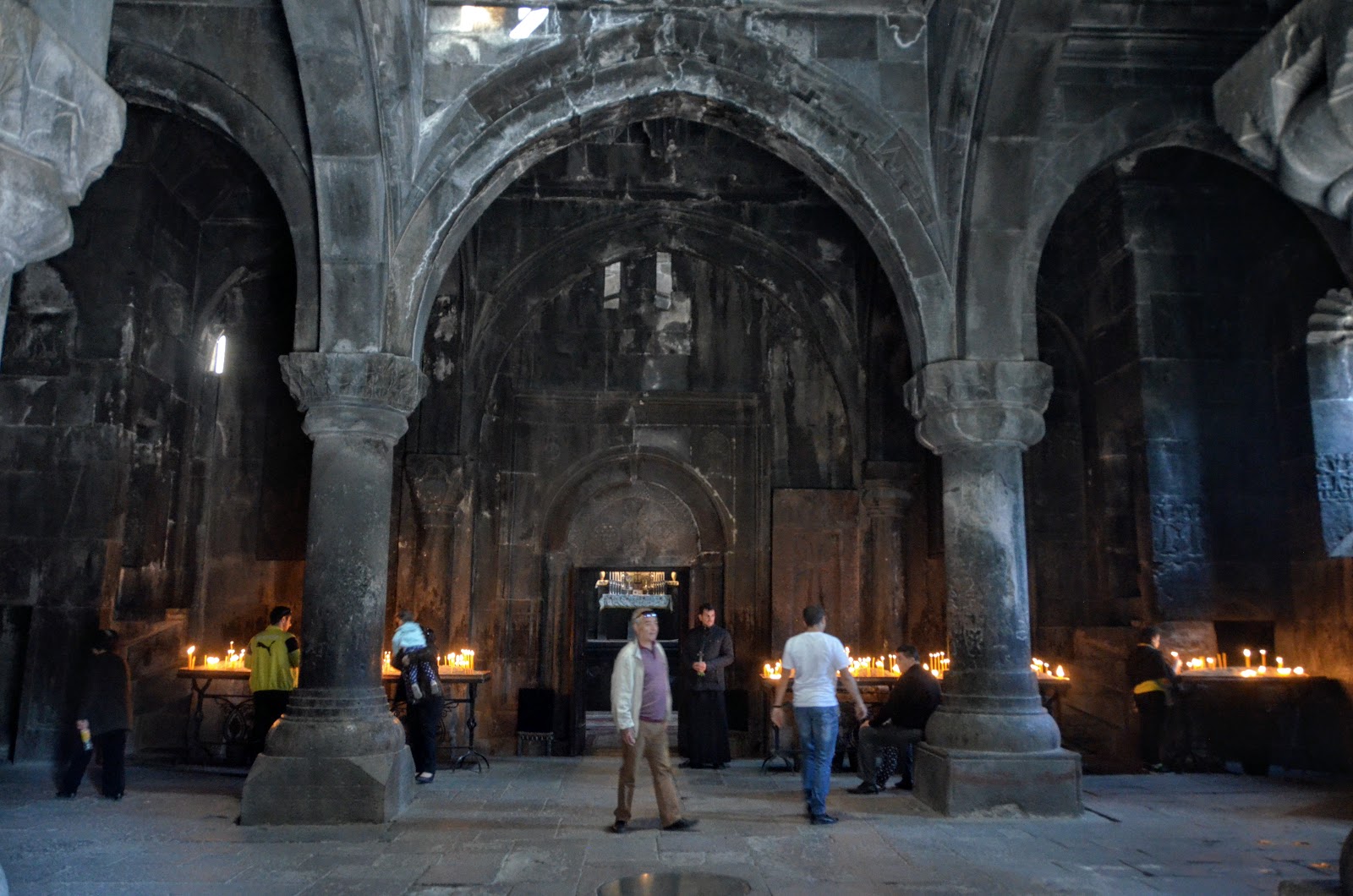 Suitcase and World: Medieval Geghard Monastery.