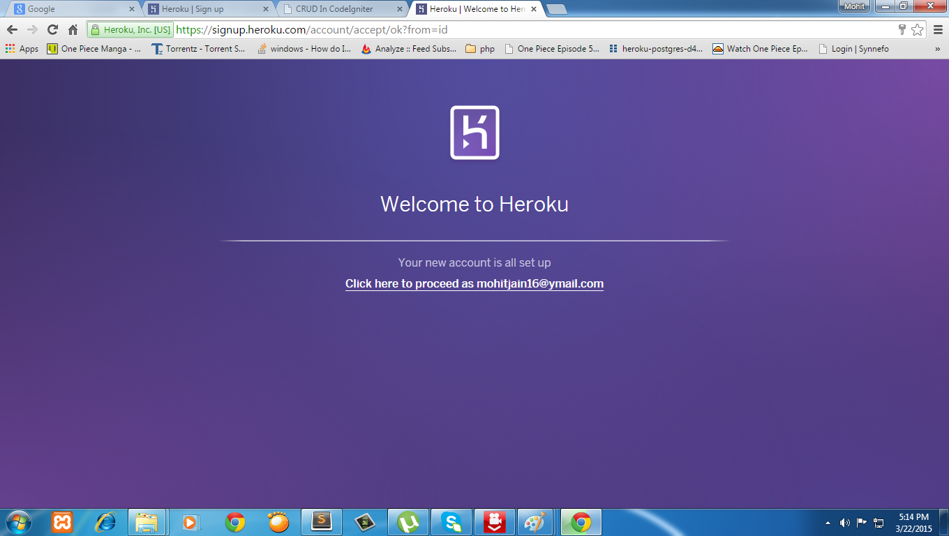 Deploy app on heroku | Only4uTutorials Online Web Tutorials