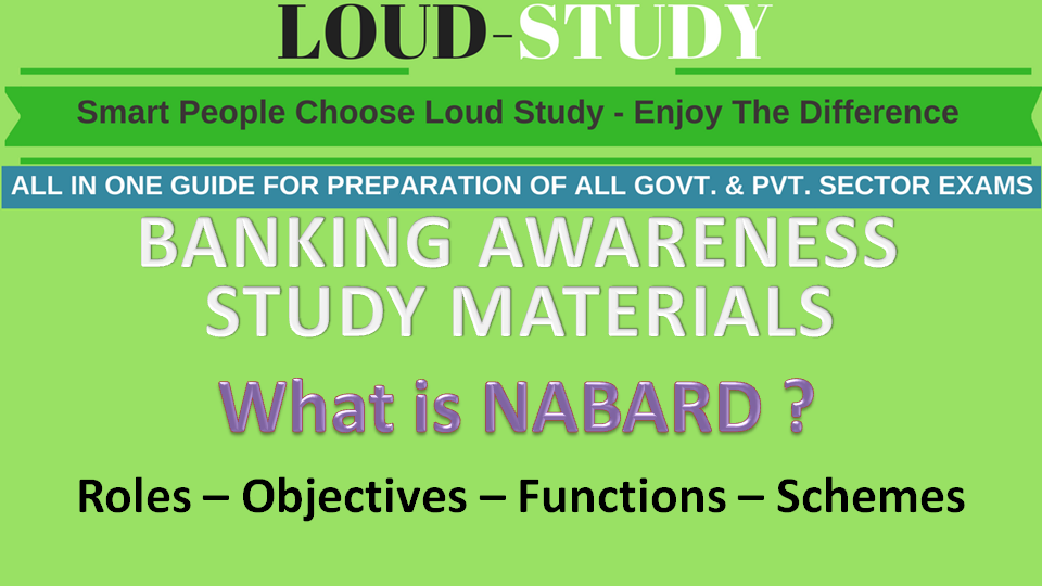 Banking Awareness : What is NABARD