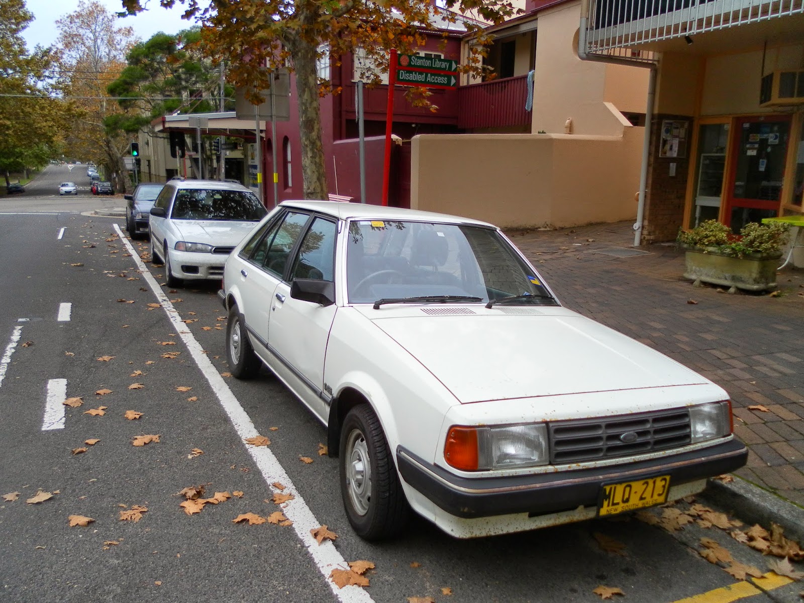 Aussie Old Parked Cars: 1983 Ford KB Laser GL 1.5 5-door