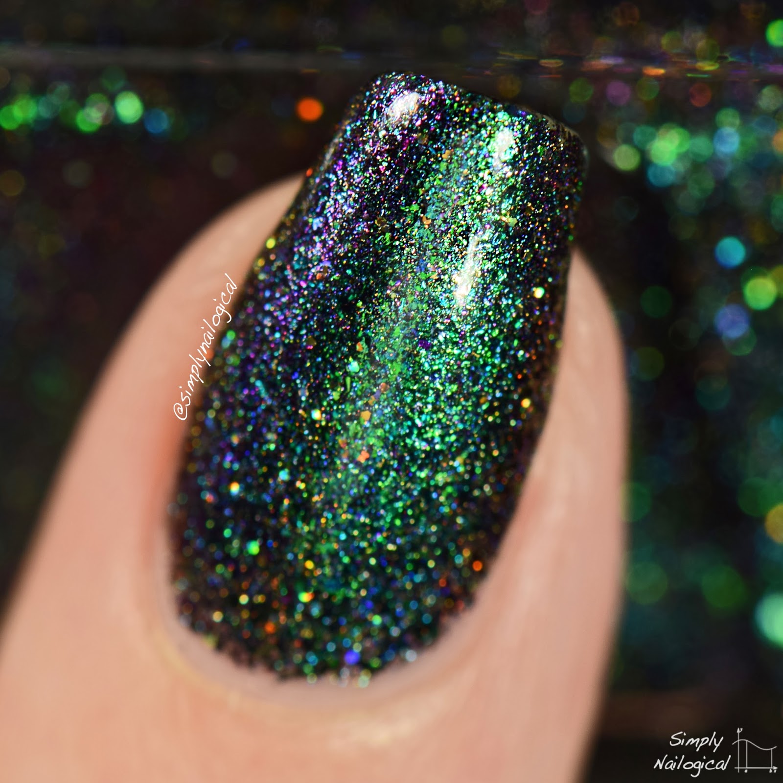 Simply Nailogical: Enchanted flakies: Magical hidden wonders of the world