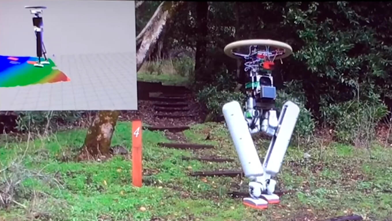 Google presenta un increíble robot bípedo