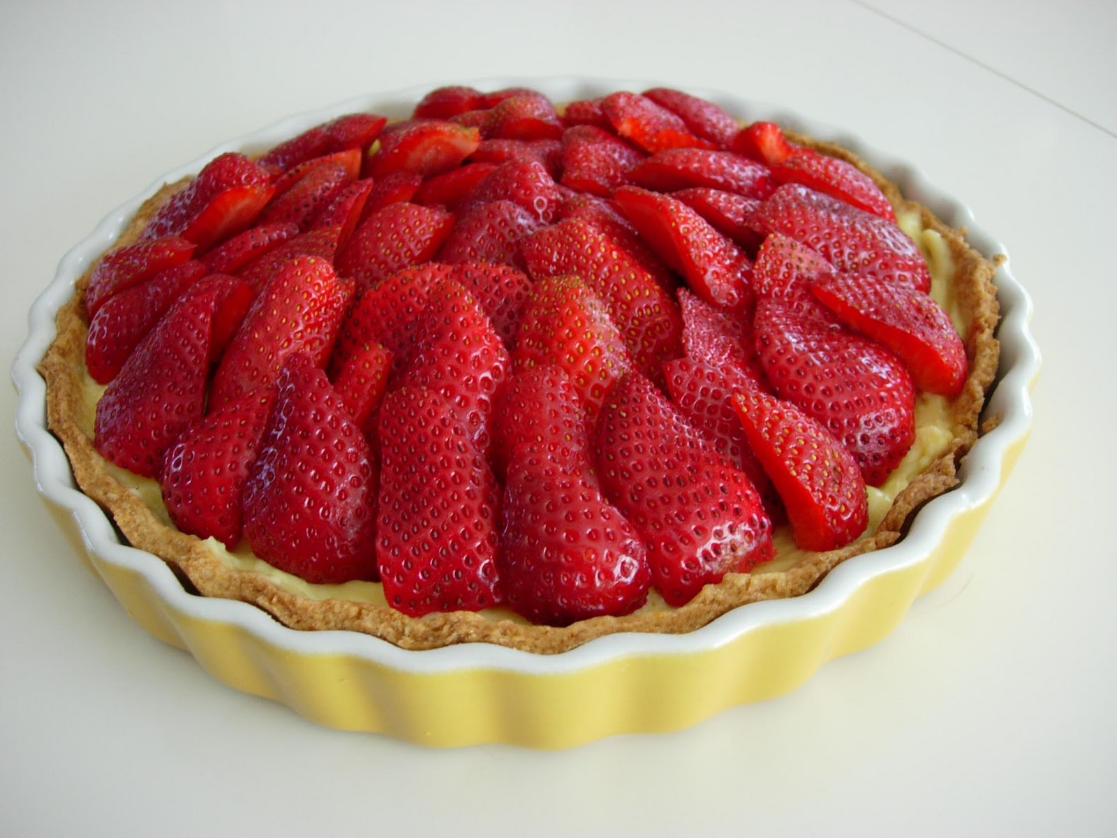 Bear, Dolly and Moi: tarte aux fraises