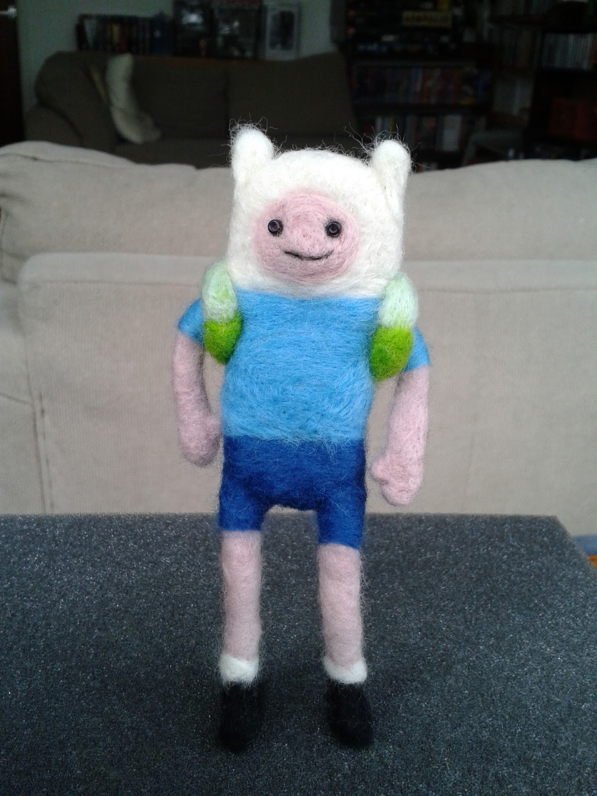 Sara Dunkerton Illustration and Animation: Adventure Time - Finn plushie!