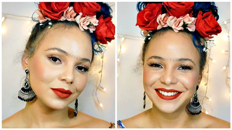 Oxe, me conta!: Maquiagem Inspiração - FRIDA KAHLO