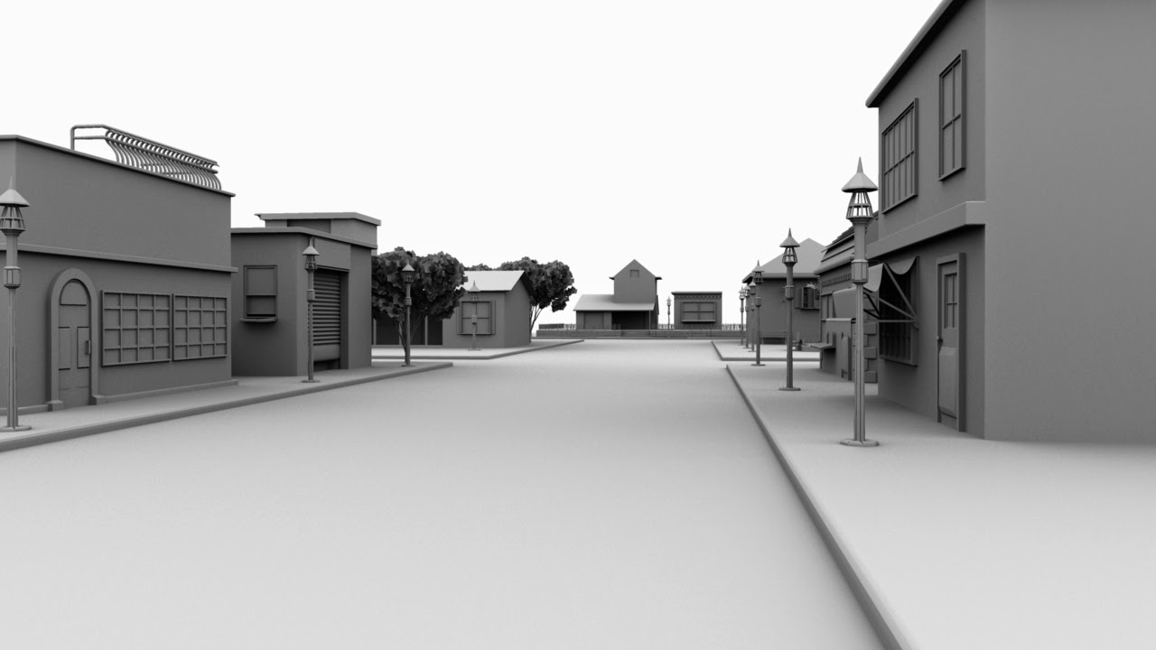 3D Works: Exterior Modeling in Maya