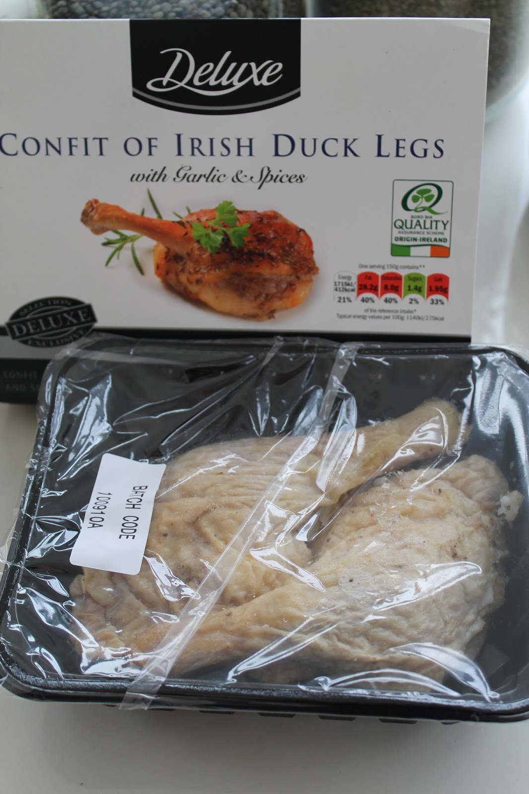 La Chatte Gitane : I Love Lentils - Green Lentils with Confit Duck Legs