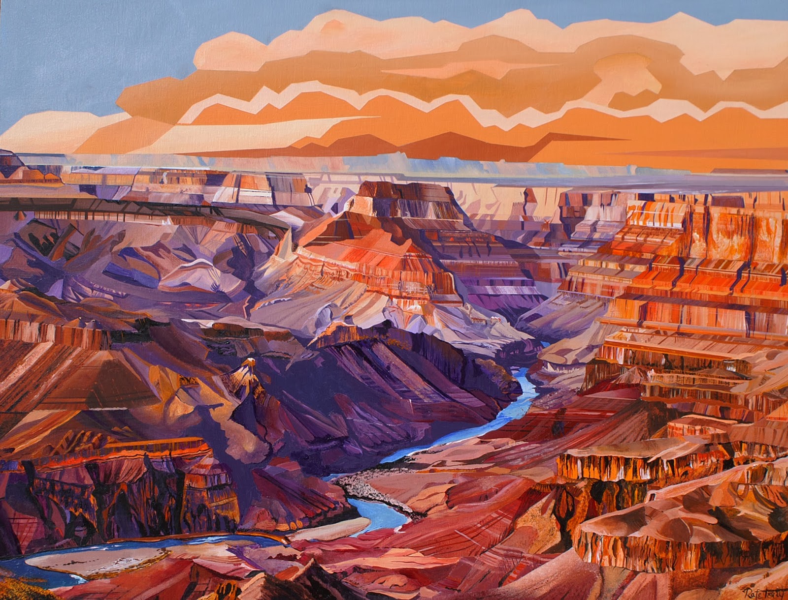 Contemporary Southwest Landscapes and Flowers