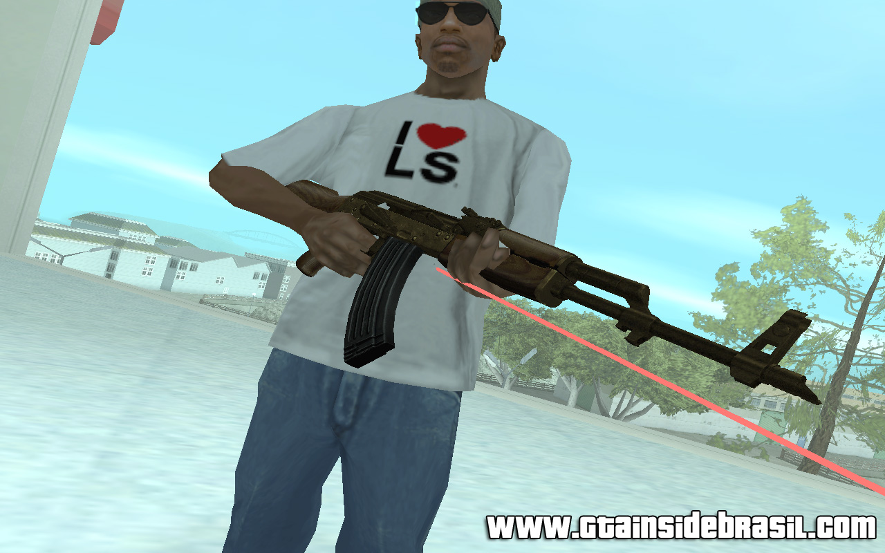 GTA FIVE - MODS: GTA SA - Armas à Laser