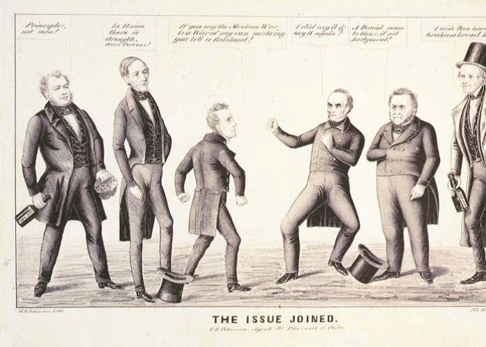 Political Cartoons About The Mexican American War 1840s