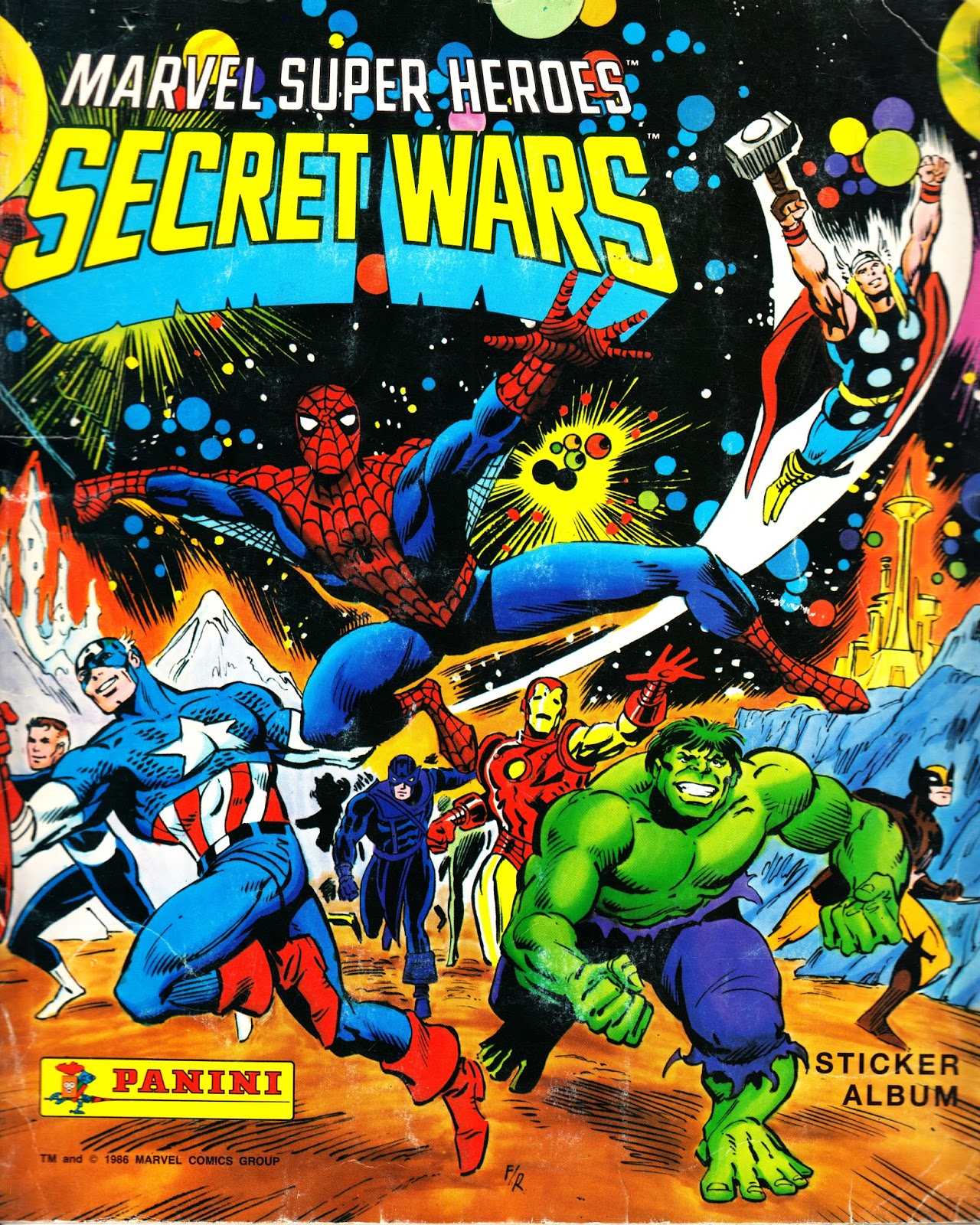 STARLOGGED - GEEK MEDIA AGAIN: 1986: MARVEL SUPER HEROES SECRET WARS UK ...