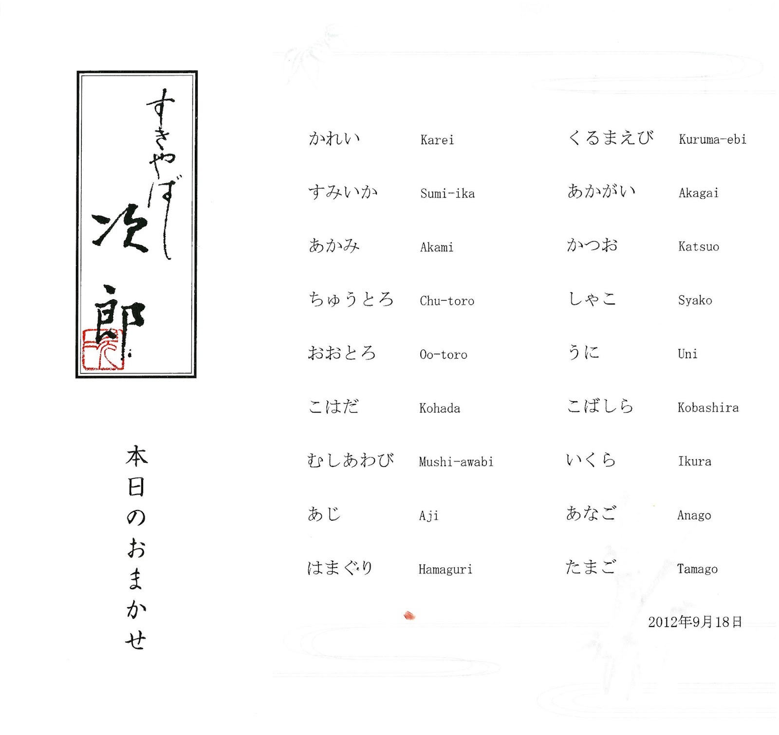 The Life of P: The Tokyo series: Sukiyabashi Jiro